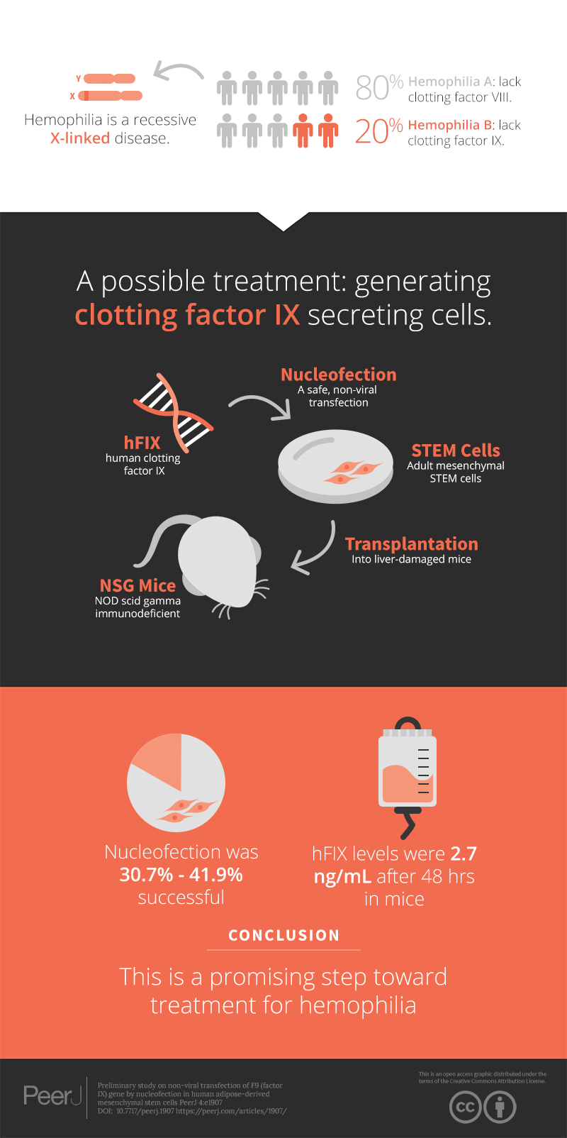 Preliminary study on non-viral transfection of F9 (factor IX) gene by ...